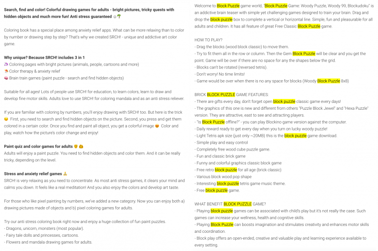 How to write game descriptions with ASO in mind? | Crazy Oyster Blog